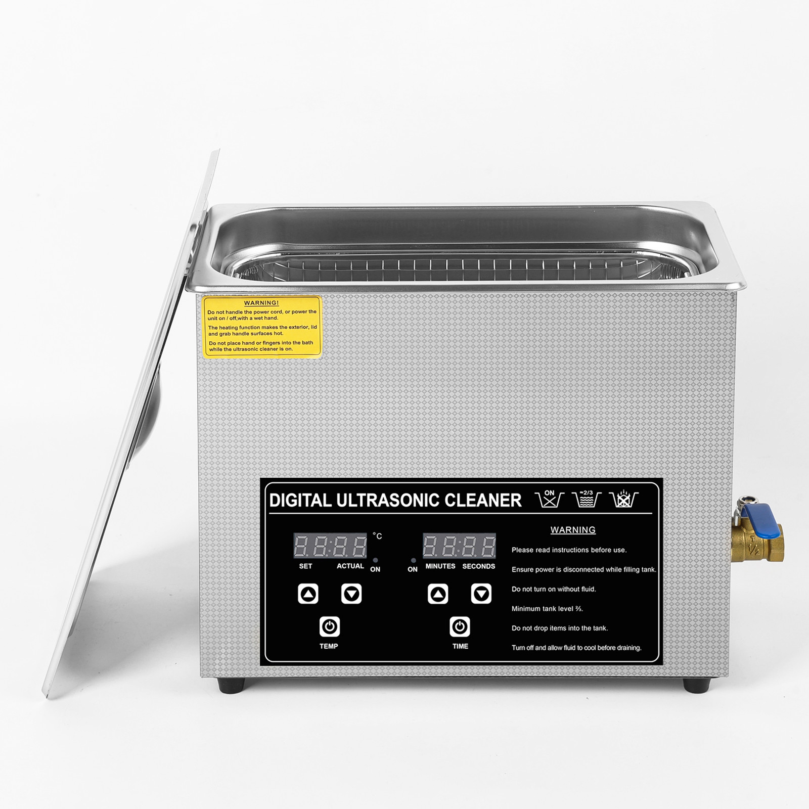 40khz Ultrasonic Cleaning Machine 600w Metal Ultrasonic Jewelry Cleaner