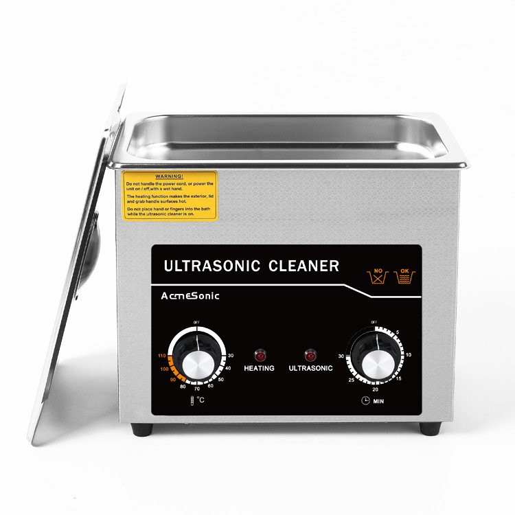 160W Ultrasonic Cleaner Device with 3L Tank Volume Hot Water Cleaning ...