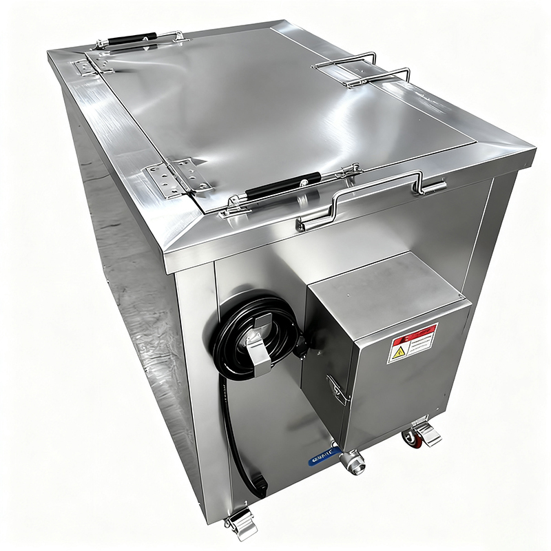Commercial Stainless Steel Heating Soak Tank with Basket & Wheels ...
